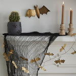 Winged Bat Wall Decor Set of 18 – Paynes Gray