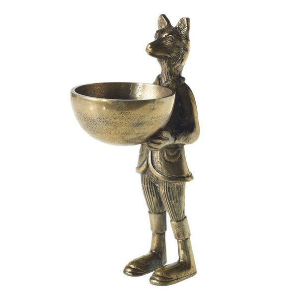 Eric + Eloise Fox Sculpture Bowl – Paynes Gray