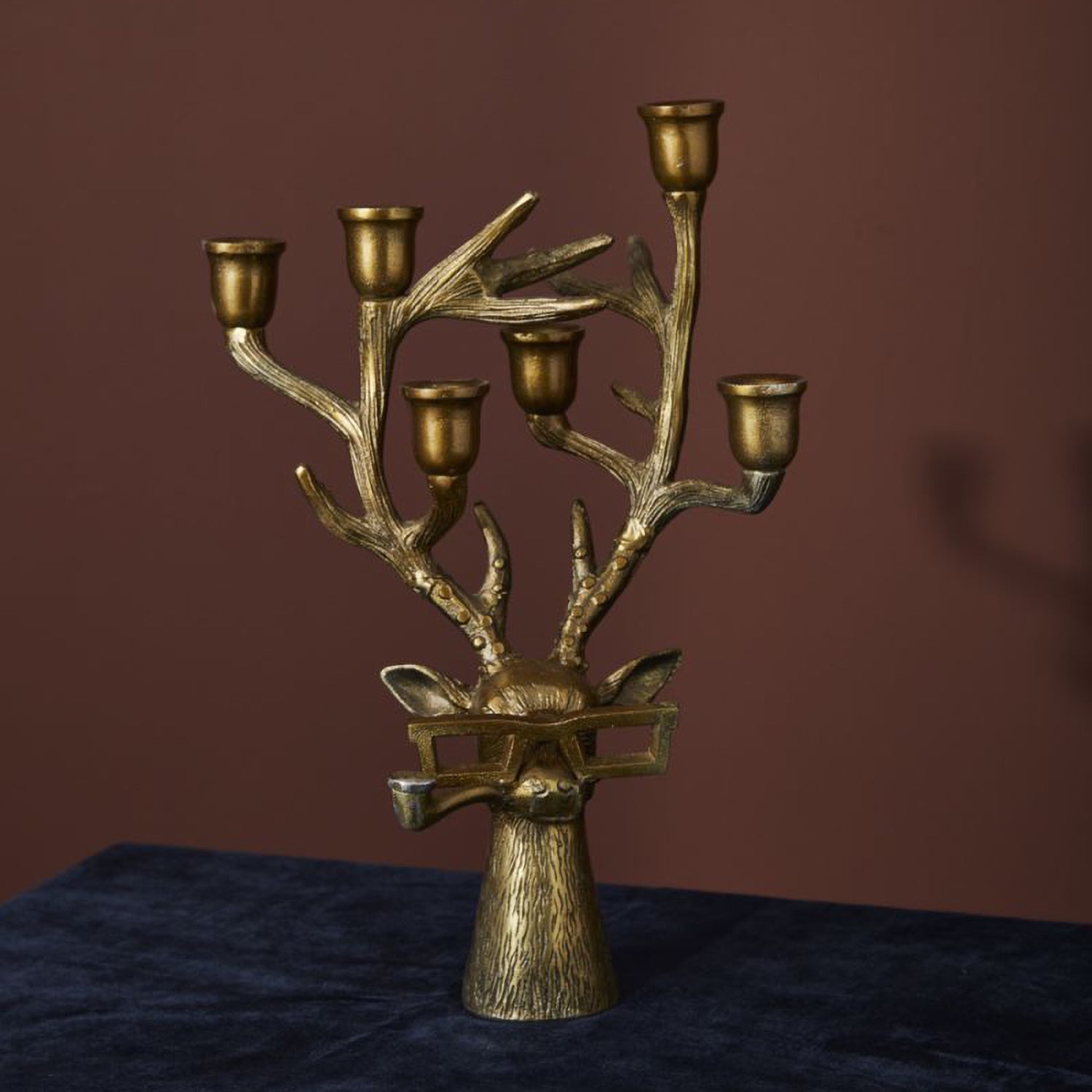 Eric + Eloise Frankie Candelabra – Paynes Gray