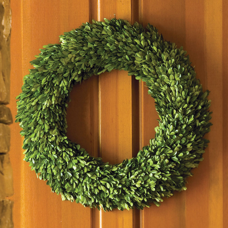Boxwood English Wreath – Paynes Gray