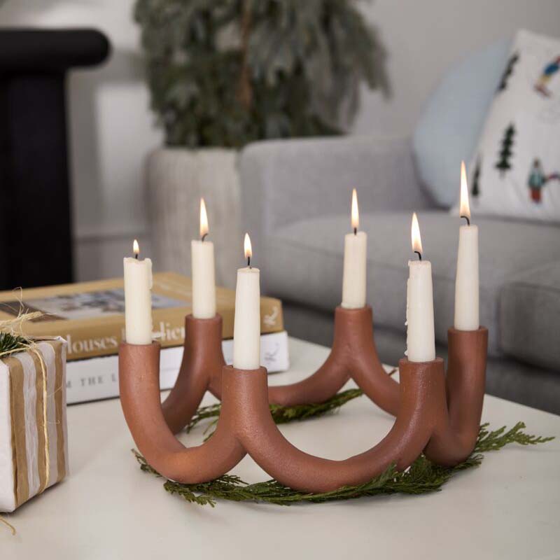 Harris Candlelabra – Paynes Gray