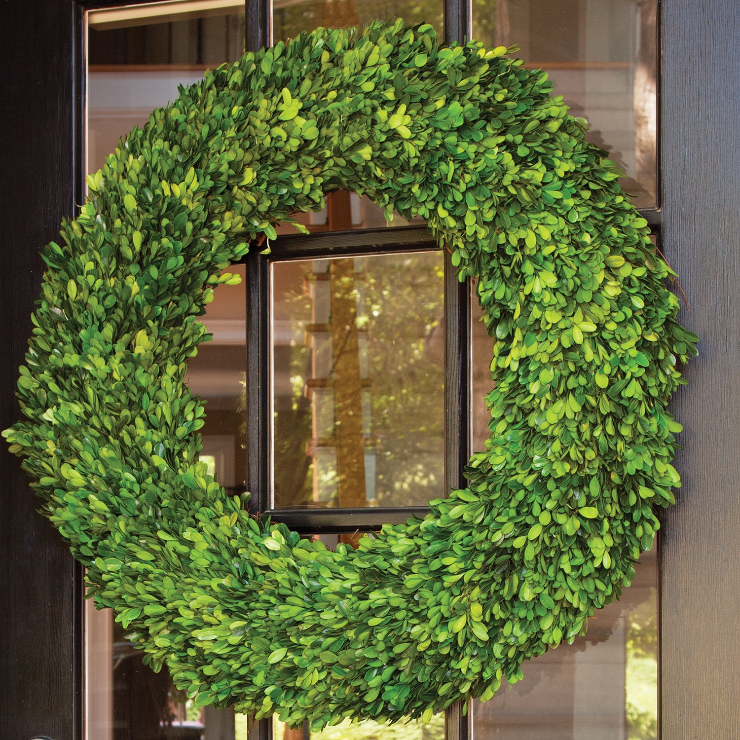 Boxwood English Wreath – Paynes Gray