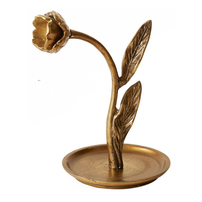 Craning Tulip Sculpture – Paynes Gray