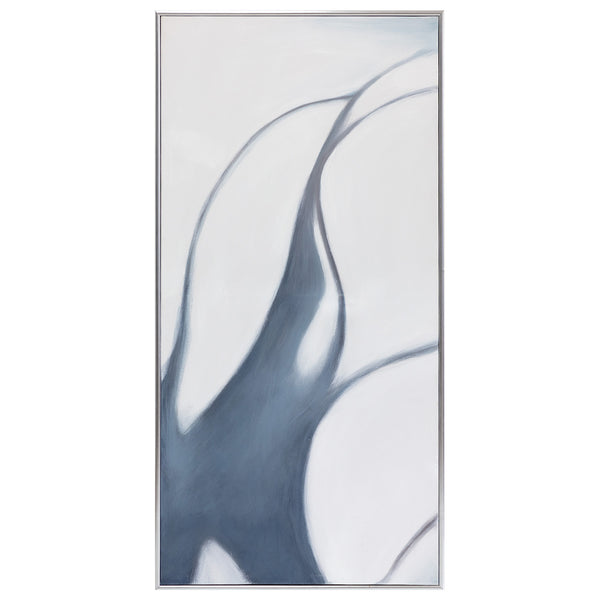 Sunpan Meditation Framed Art Set Of 3 – Paynes Gray