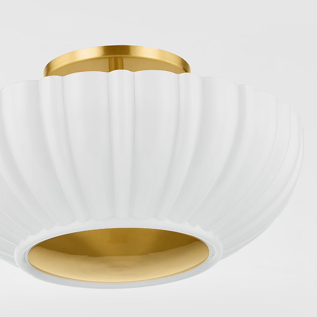 Zoe Feldman x Mitzi Anne Flush Mount – Paynes Gray