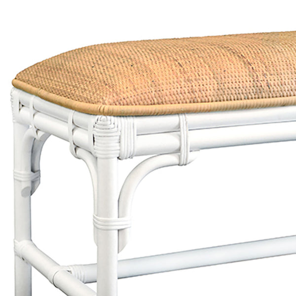 Worlds Away Asha Bench – Paynes Gray