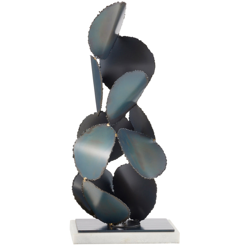 Arteriors Kensey Sculpture – Paynes Gray