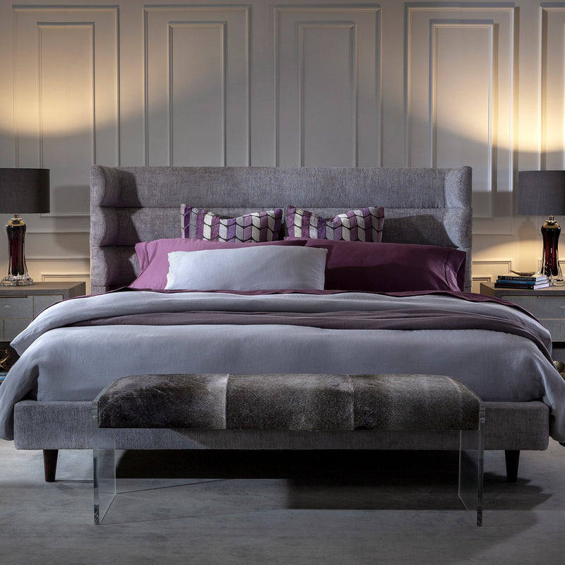 Interlude Home Aiden Bench – Paynes Gray