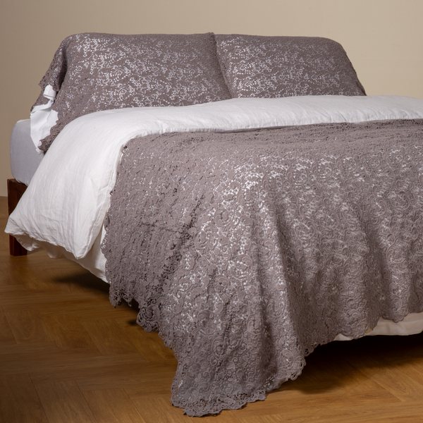 Bella Notte Allora Bed Scarf – Paynes Gray