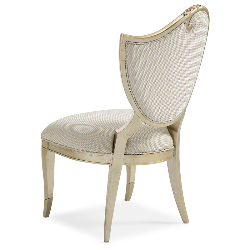 Caracole Fontainebleau Side Chair Set of 2 – Paynes Gray