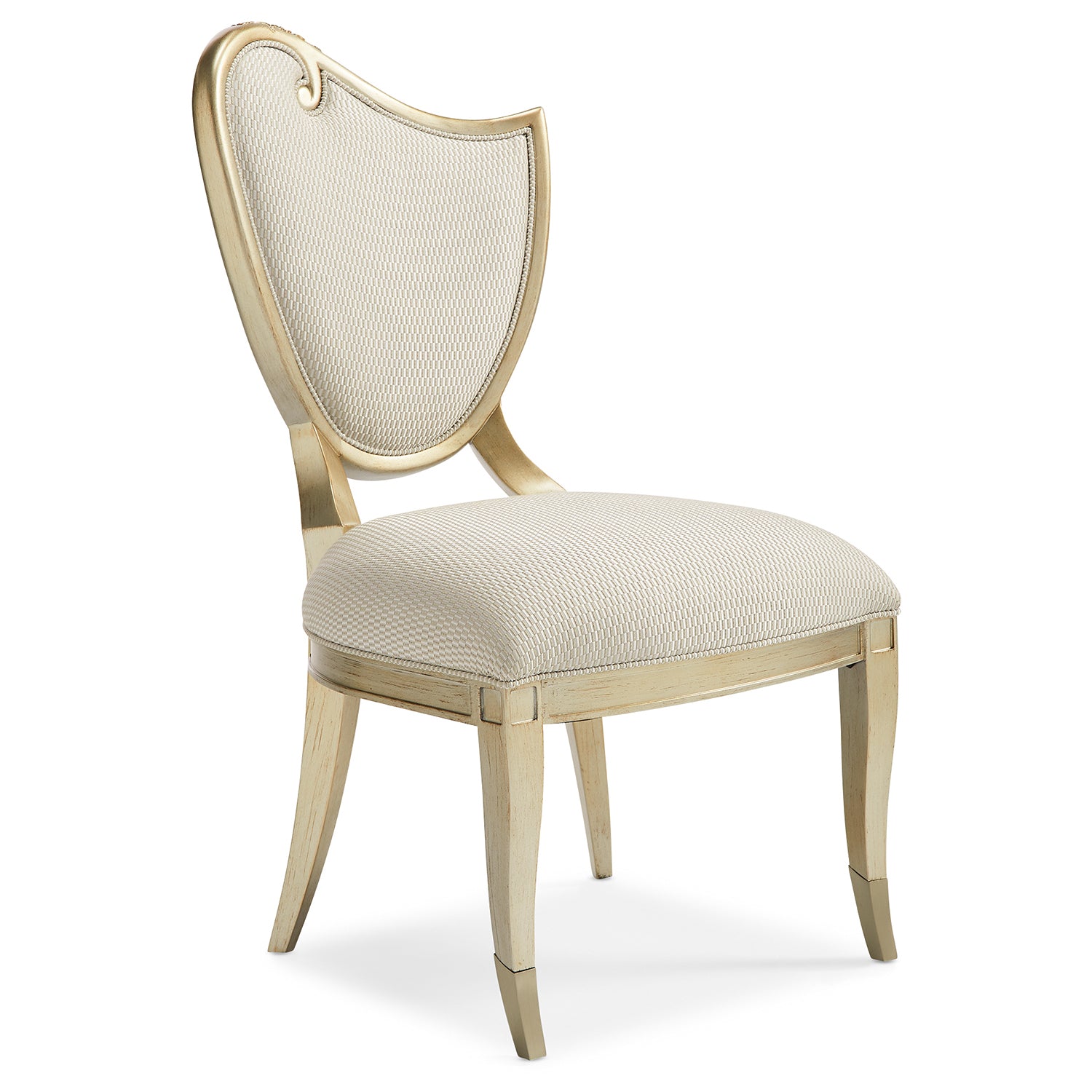 Caracole Fontainebleau Side Chair Set of 2 – Paynes Gray