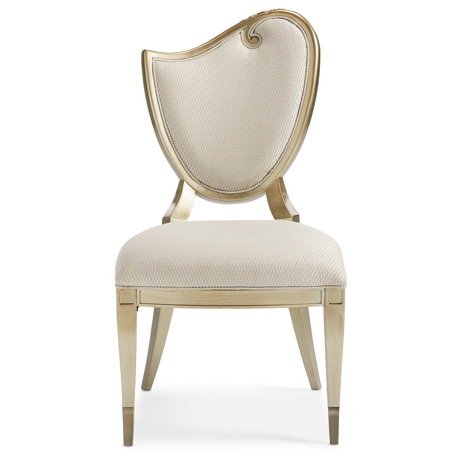Caracole Fontainebleau Side Chair Set of 2 – Paynes Gray