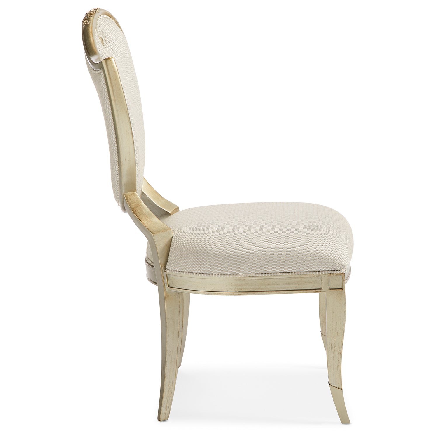 Caracole Fontainebleau Side Chair Set of 2 – Paynes Gray