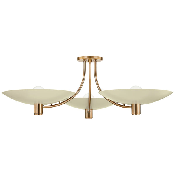 Troy Lighting Wolfe Flush Mount – Paynes Gray