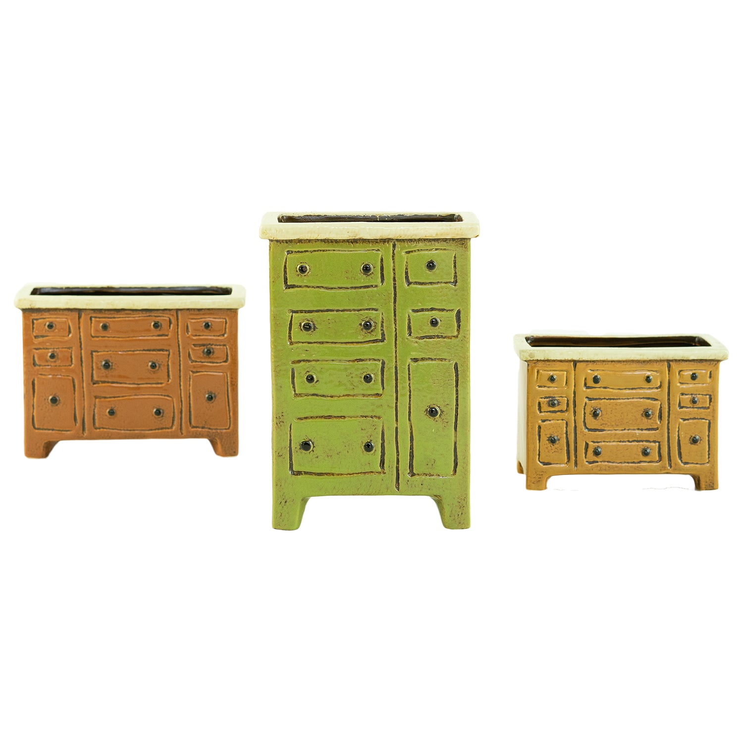 Chest Of Drawer Planter Set of 3
