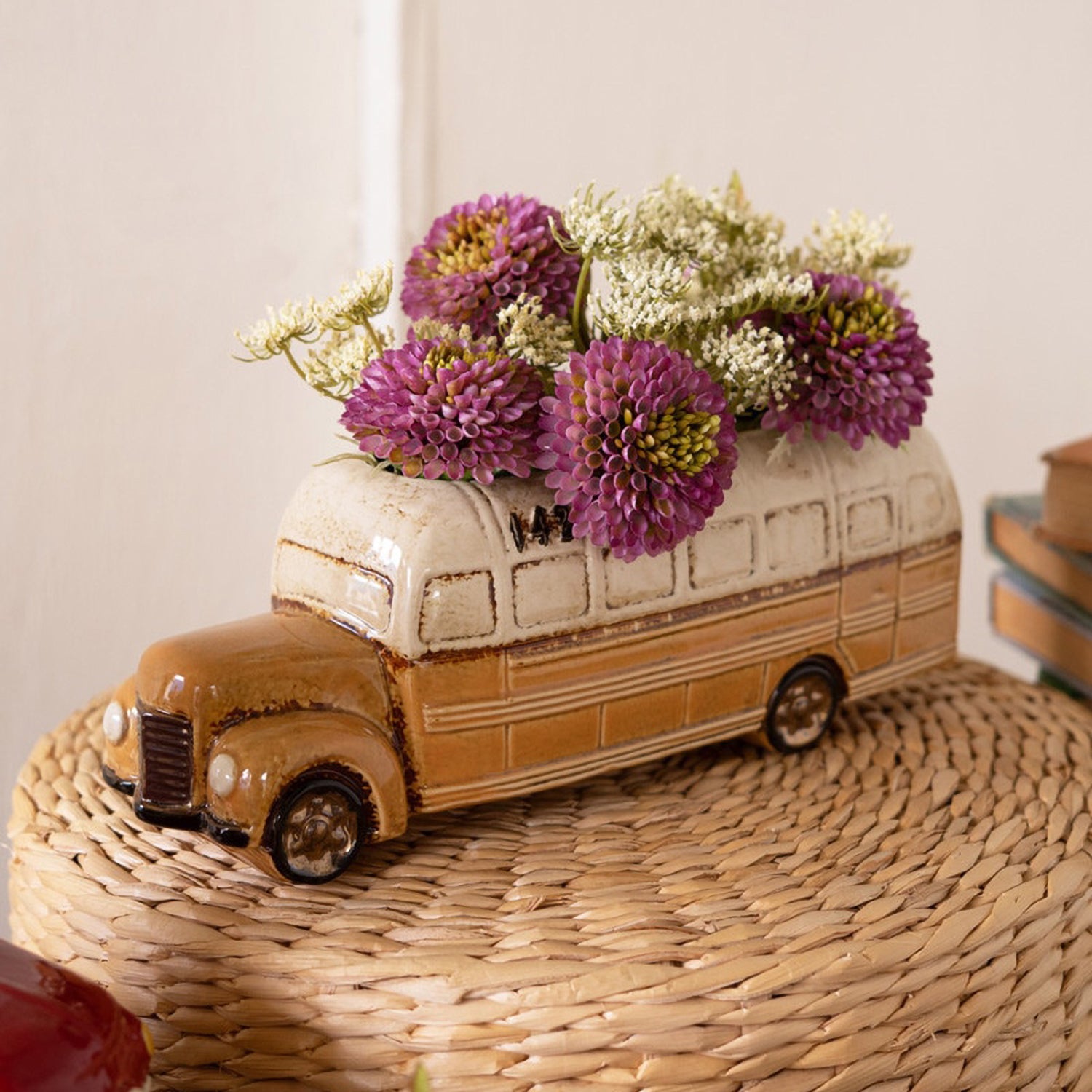School Bus Planter