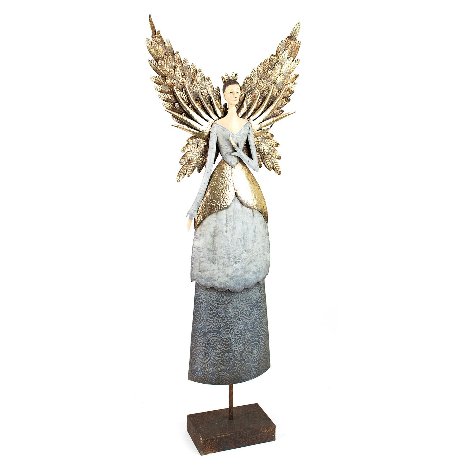 Angel Metal Art – Paynes Gray