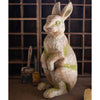 Tall Rabbit Faux Concrete Statue – Paynes Gray