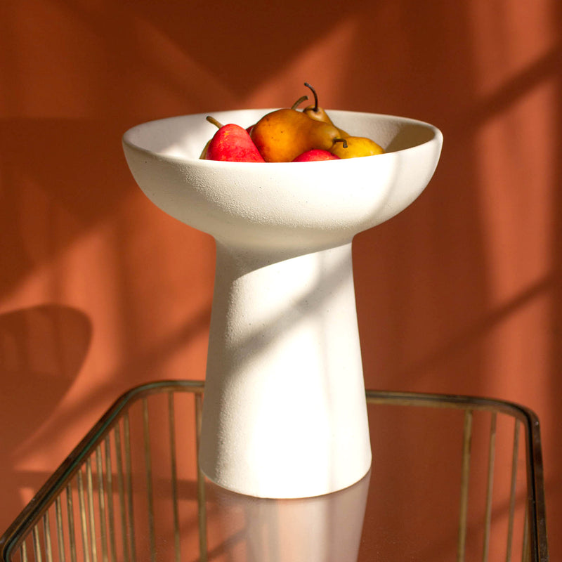 Ceramic Compote – Paynes Gray