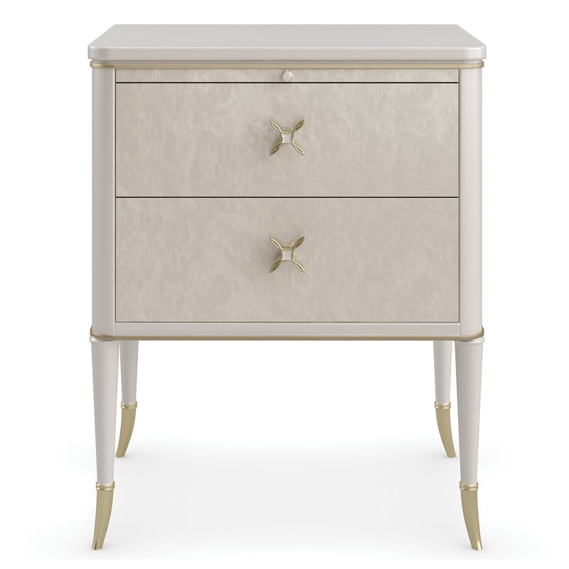 Caracole Finishing Up Nightstand – Paynes Gray