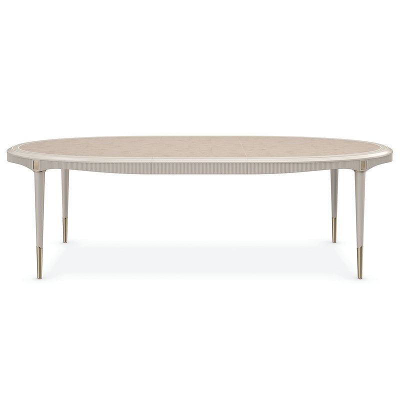Caracole Love Feast Expandable Dining Table – Paynes Gray