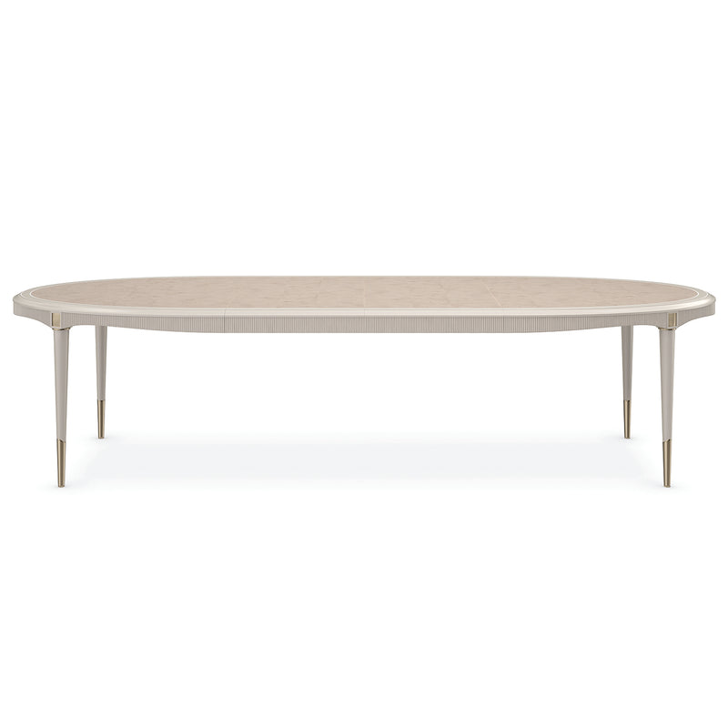 Caracole Love Feast Expandable Dining Table – Paynes Gray