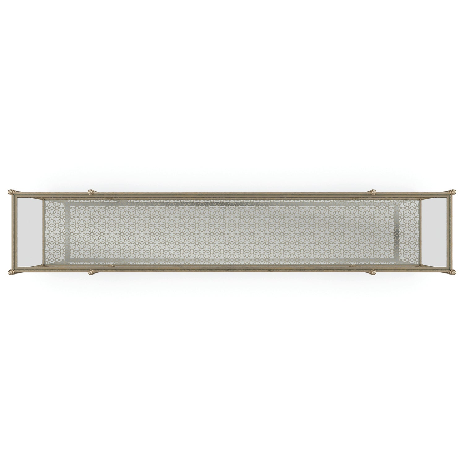 Caracole Perfection New Gold Console Table – Paynes Gray