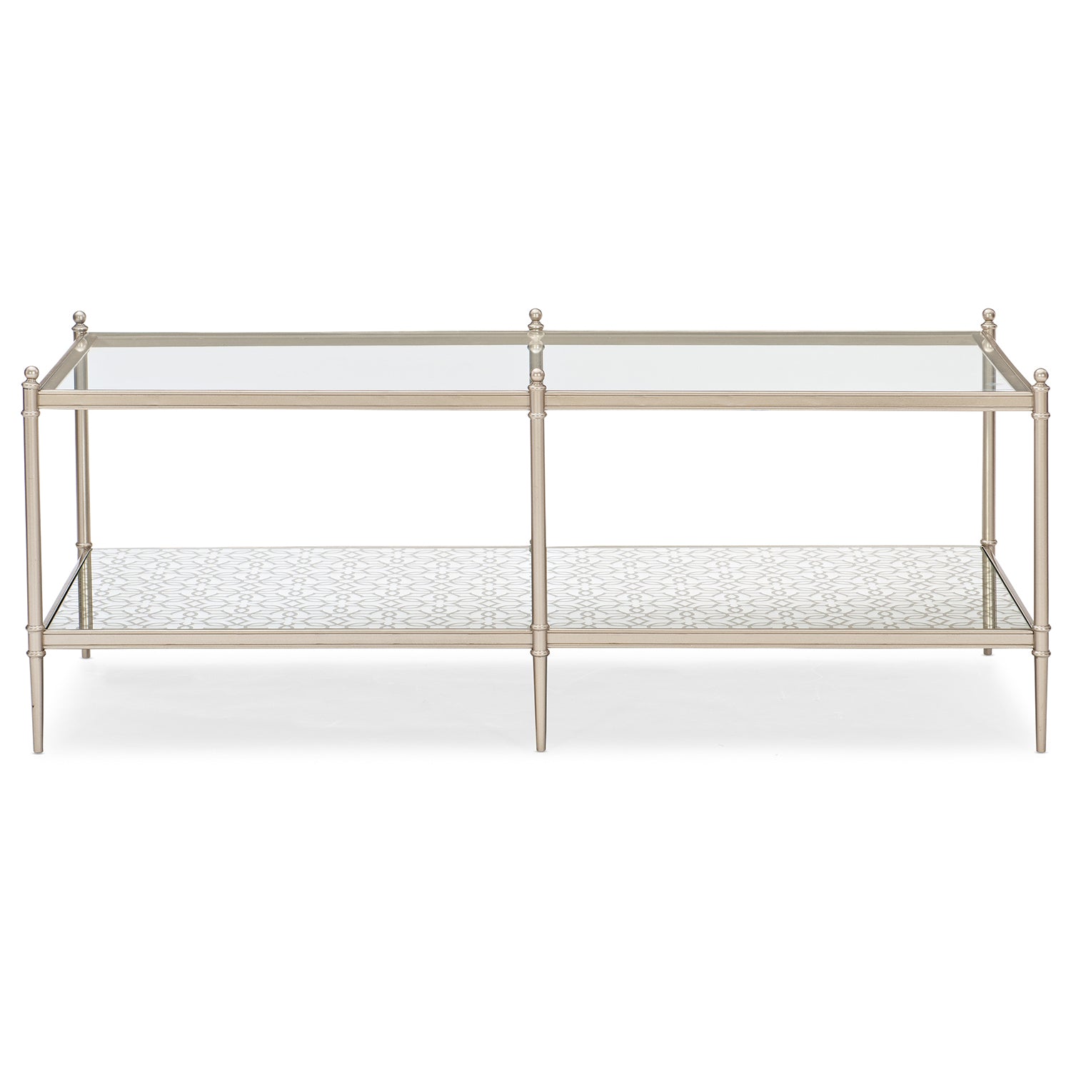 Caracole Perfectable Cocktail Table – Paynes Gray