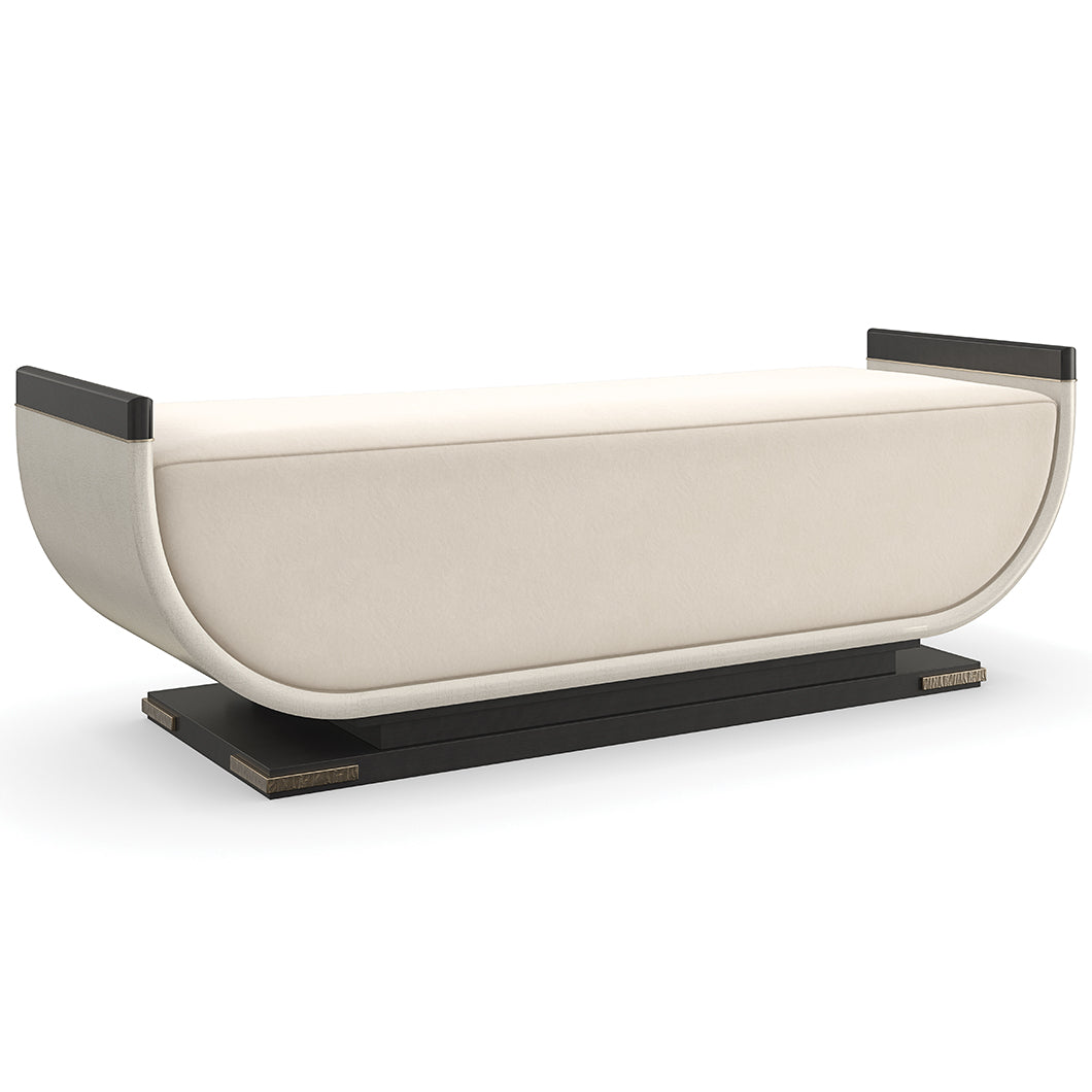 Caracole Crete Bench – Paynes Gray