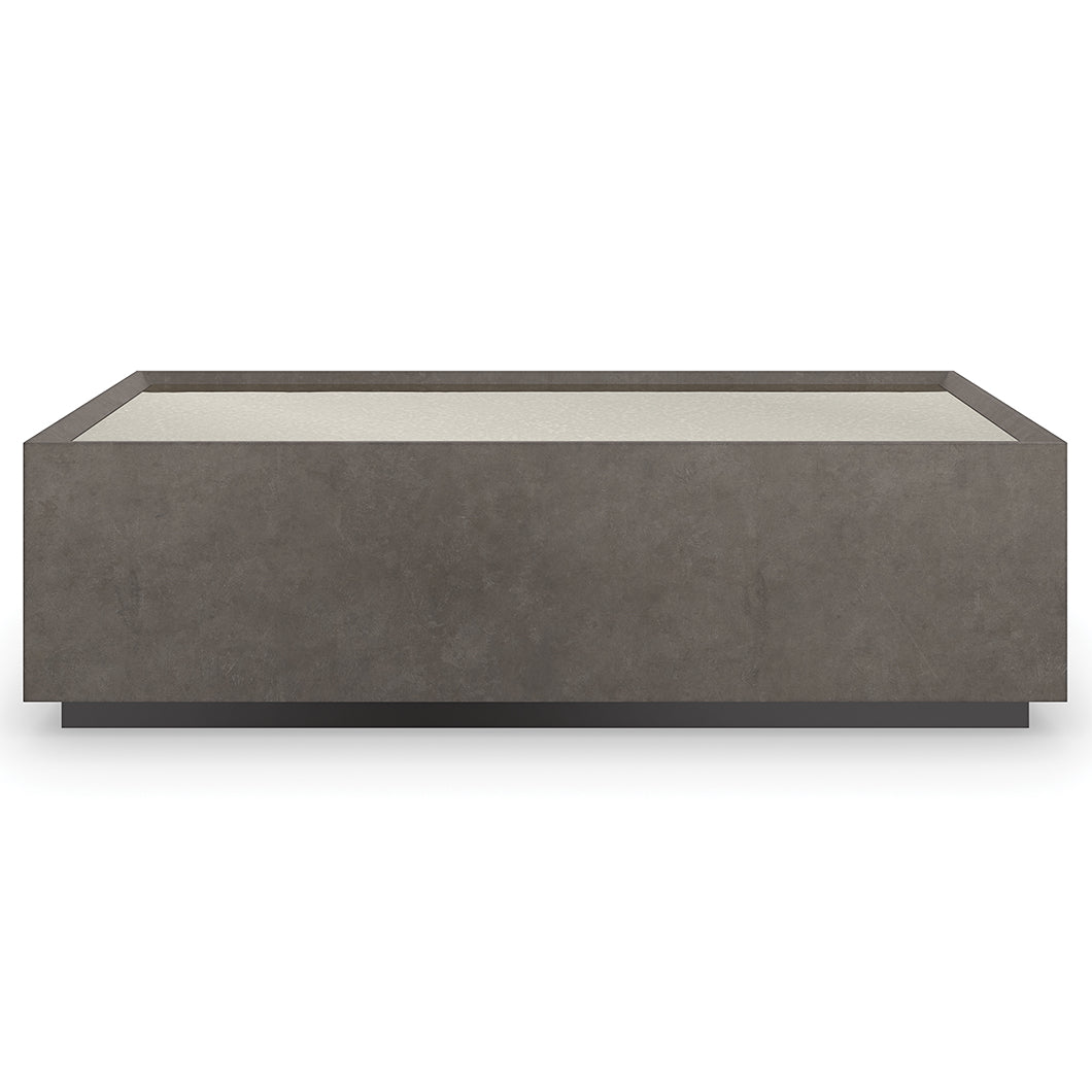Caracole Dark Matter Cocktail Table – Paynes Gray