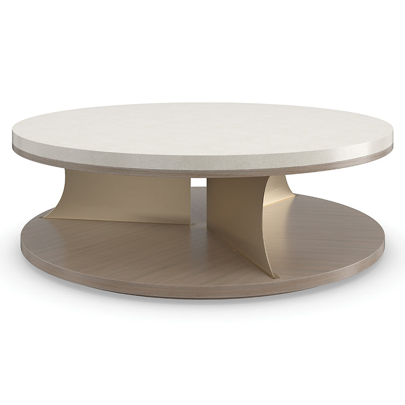 Caracole Braces Cocktail Table – Paynes Gray