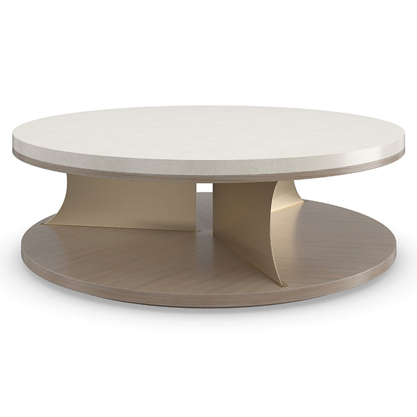 Caracole Braces Cocktail Table – Paynes Gray