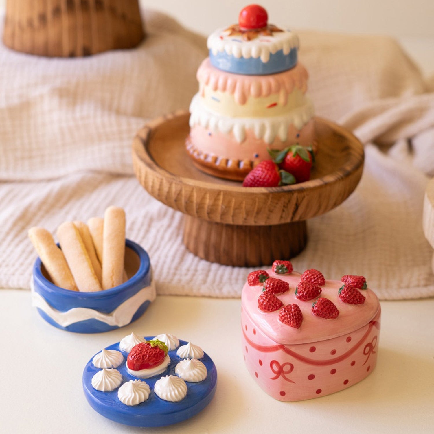Dessert Box Set of 3