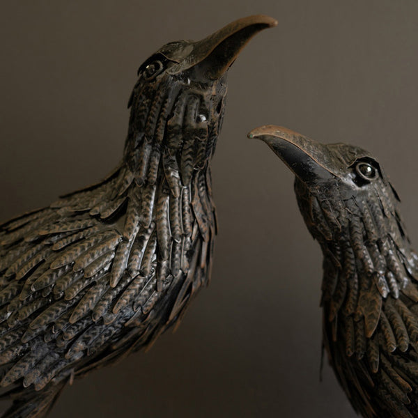 Halloween Crow Set of 2 – Paynes Gray