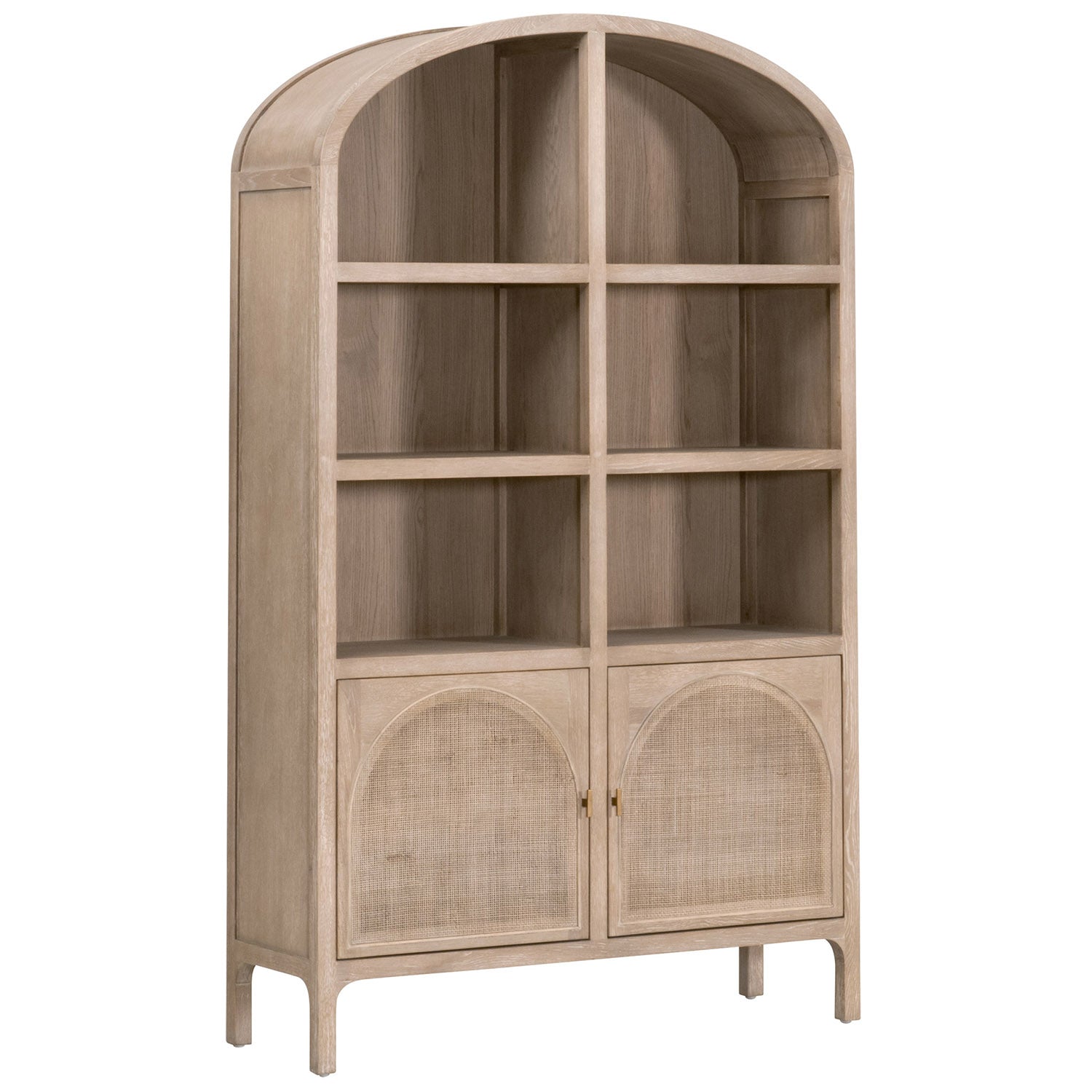 Essentials for Living Cane Storage Bookcase