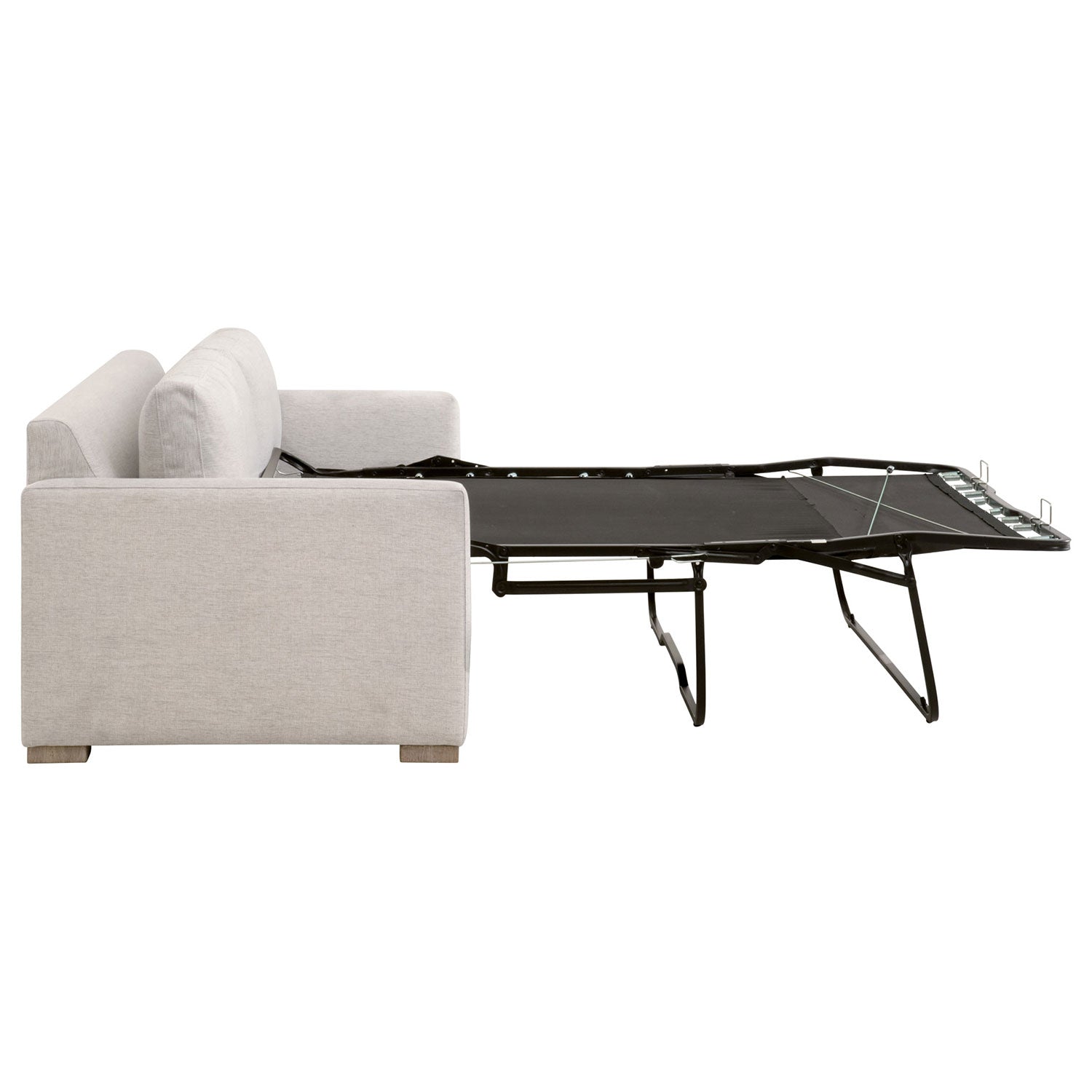 Clara 86" Slim Arm Queen Sleeper Sofa – Paynes Gray