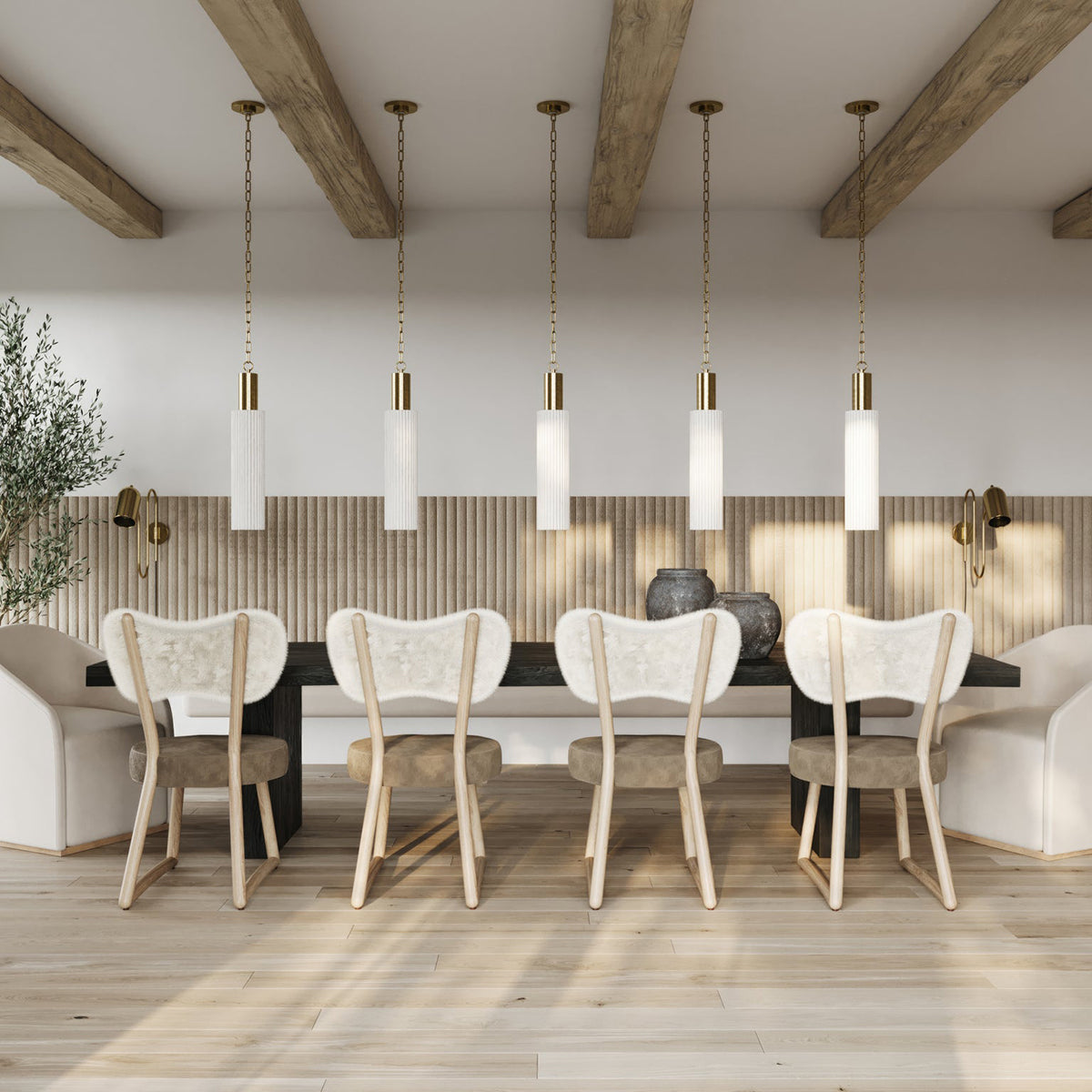 The Lifestyled Co x Mitzi Corissa Pendant – Paynes Gray