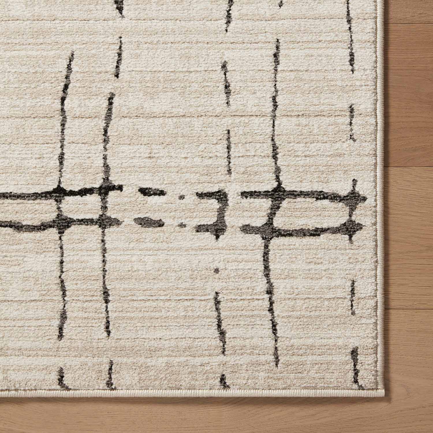 Loloi Darby Sand/Dark Gray Power Loomed Rug – Paynes Gray