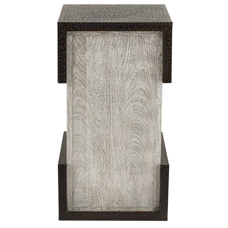 Arteriors Exeter Accent Table – Paynes Gray