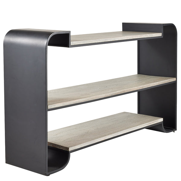 Arteriors Epton Bookshelf – Paynes Gray