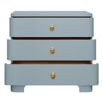 Worlds Away Fortune Side Table – Paynes Gray