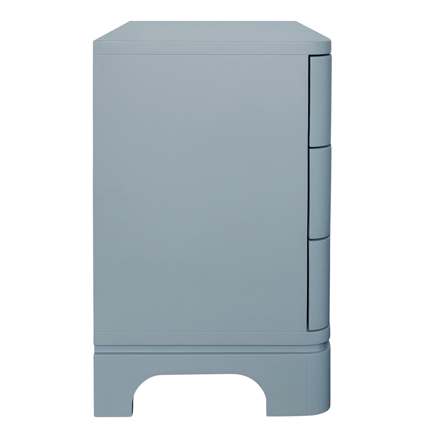 Worlds Away Fortune Side Table – Paynes Gray