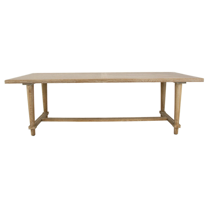 Natural Oak Dining Table – Paynes Gray