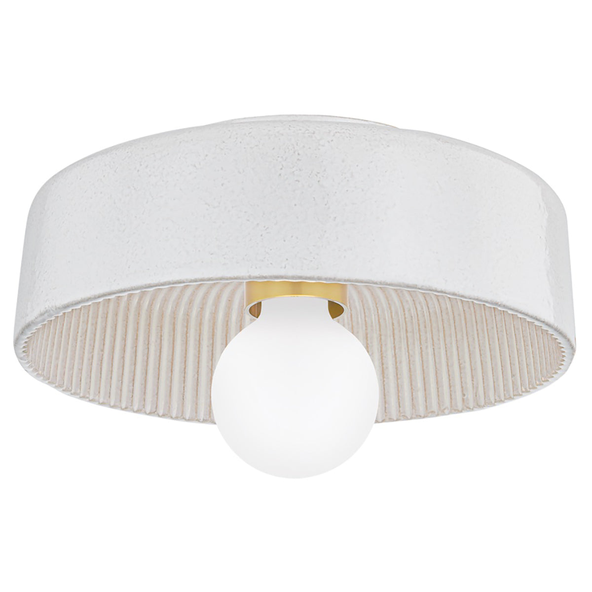 The Lifestyled Co x Mitzi Ray Flush Mount – Paynes Gray
