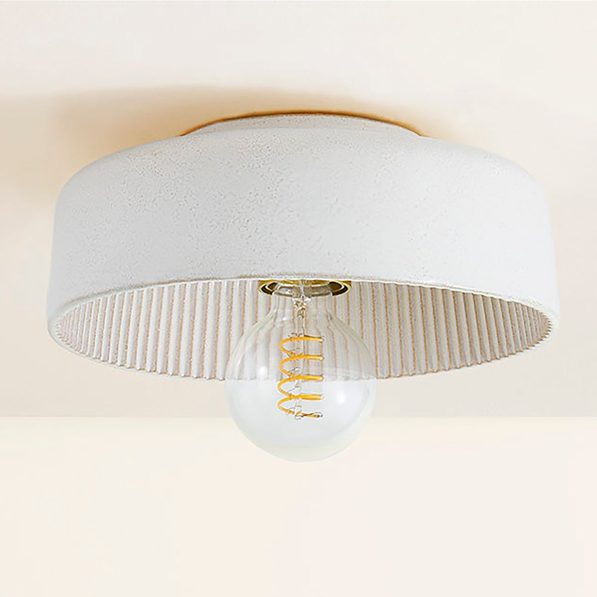 The Lifestyled Co x Mitzi Ray Flush Mount – Paynes Gray