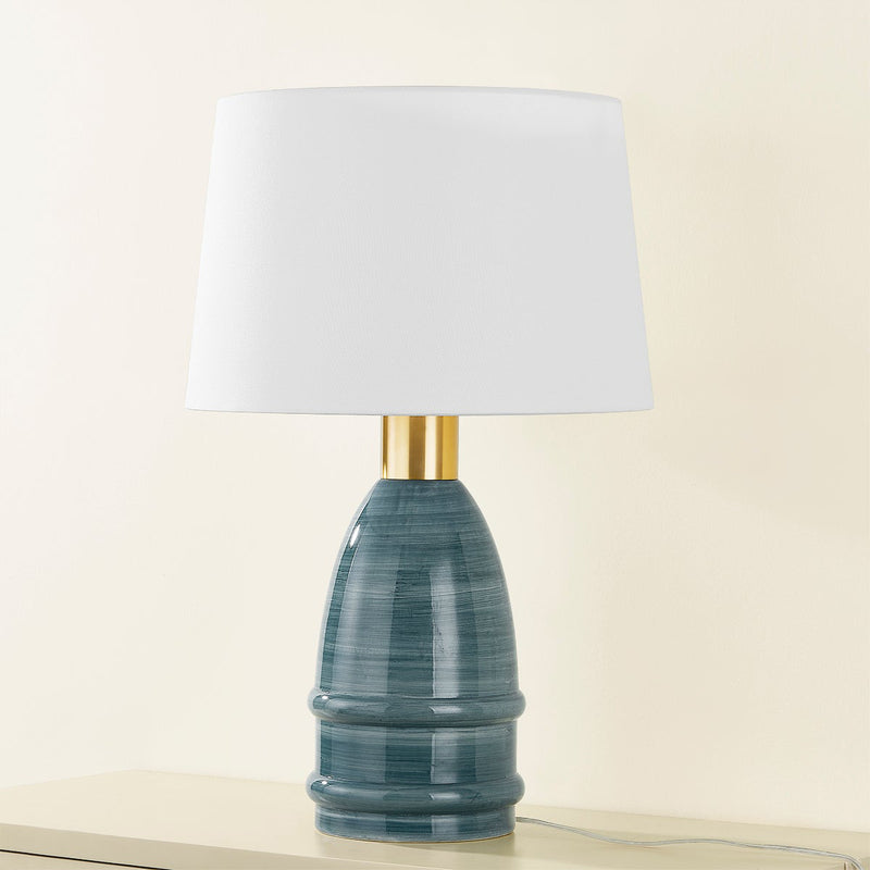 Zoe Feldman x Mitzi Tenley Table Lamp – Paynes Gray