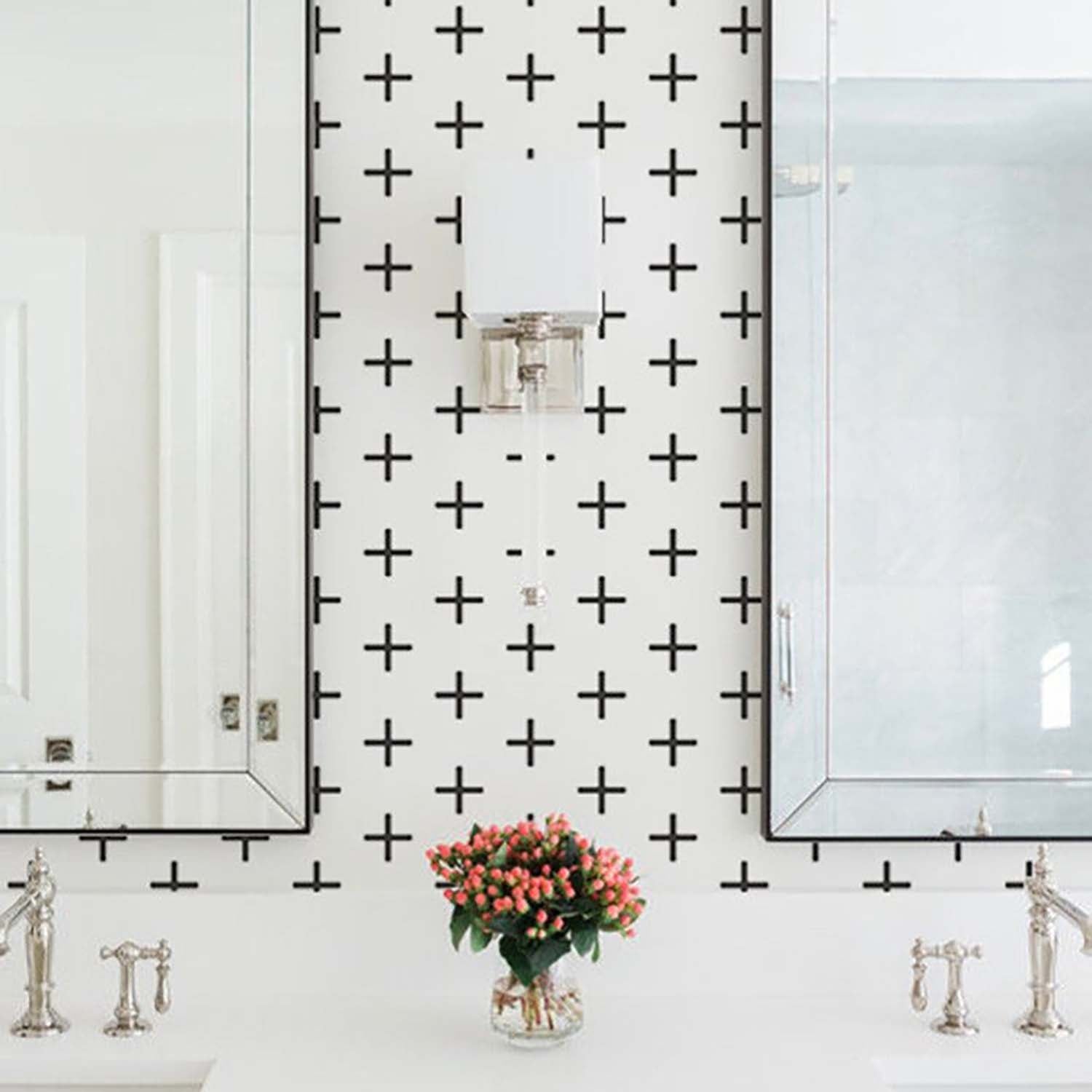 Mitchell Black Addition Style Wallpaper – Paynes Gray