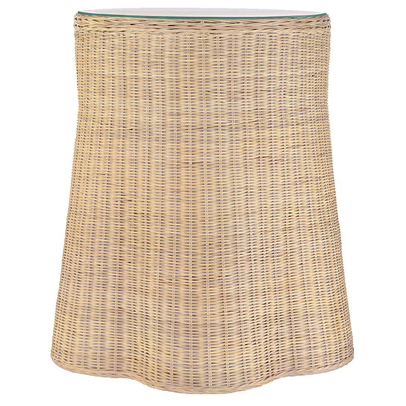 Worlds Away Ingrid Side Table – Paynes Gray