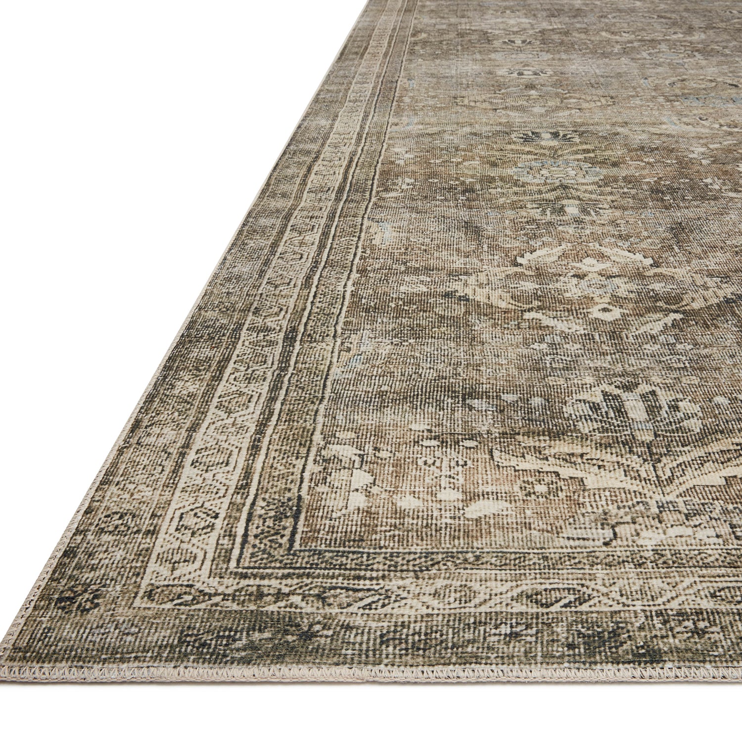 Loloi Layla Antique/Moss Power Loomed Rug – Paynes Gray