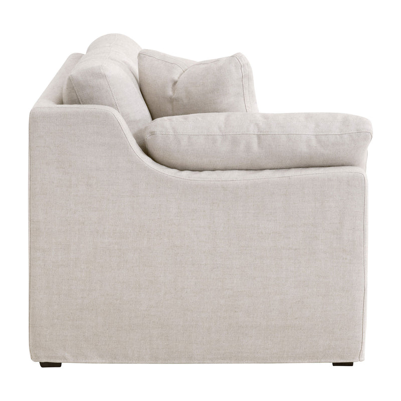 Lena Modular Slipcover 2-Seat Left Slope Arm Sofa – Paynes Gray